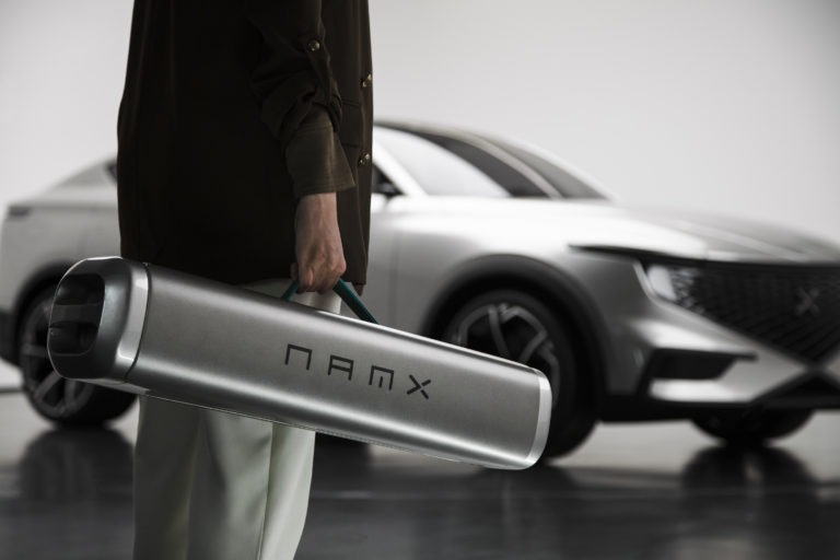 Namx plans hydrogen fuel-cell vehicle with swappable tanks